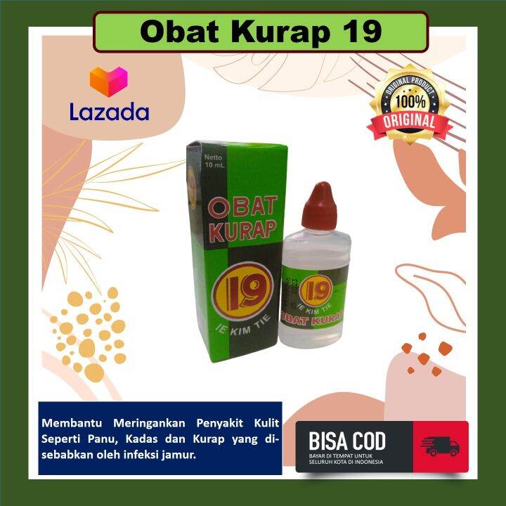 Obat kurap 19 cair IE KIM TIE untuk panu kadas kurap | Lazada Indonesia