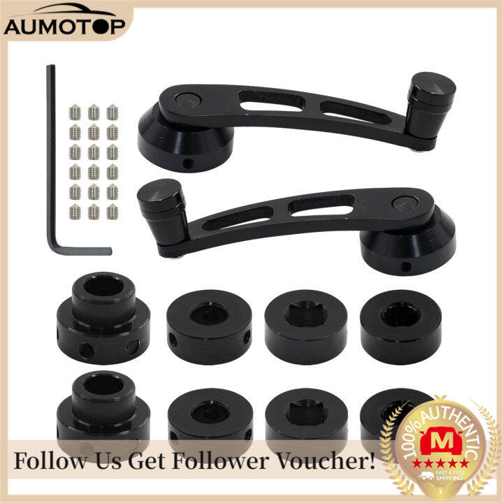 【MotorrTop】Window Crank Handle Winder Universal Car Wagon Door Window ...