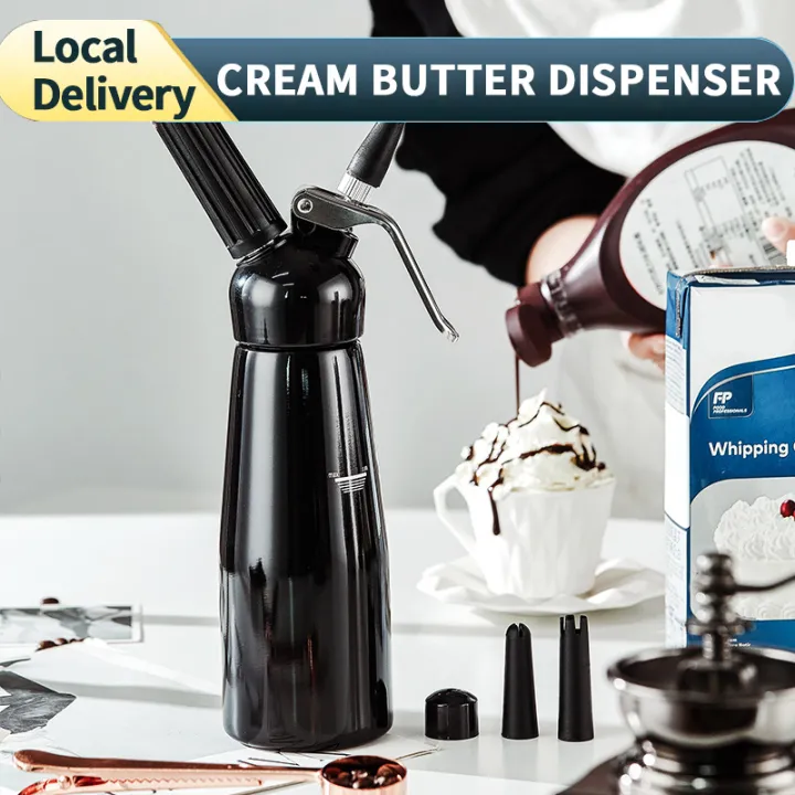 500ML Aluminum Whipped Dessert Cream Butter Dispenser Whipper Foam ...