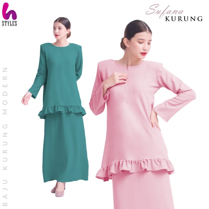Sufana Baju Kurung Modern Ready Stock by H Styles (V2) | Lazada