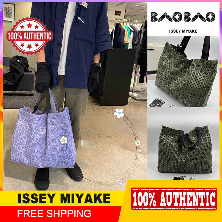 100% original bao bao issey miyake Miyake CART large sized carry-all bag tote bag handbag bao ...