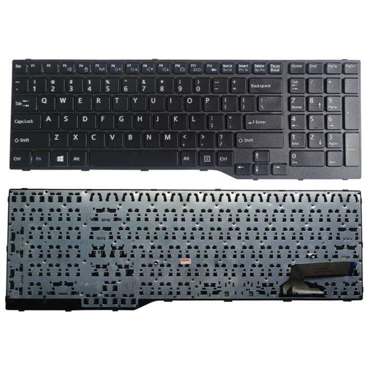 New US Keyboard For Fujitsu Lifebook E753 E754 E557 E756 US laptop ...