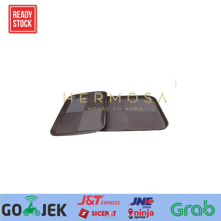 NAMPAN BAKI TRAY SAYUR PLASTIK PERSEGI TRAY RESTORAN | Lazada Indonesia