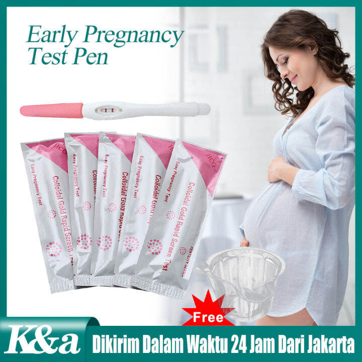 【Gratis Cup Urin】Test pack hamil /Tes Hamil Compact/Pregancy Test ...