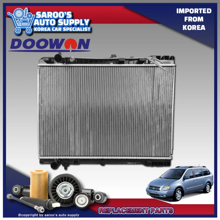 [J3] Radiator For Kia Grand Carnival (2005-2014) , Diesel , Made In ...