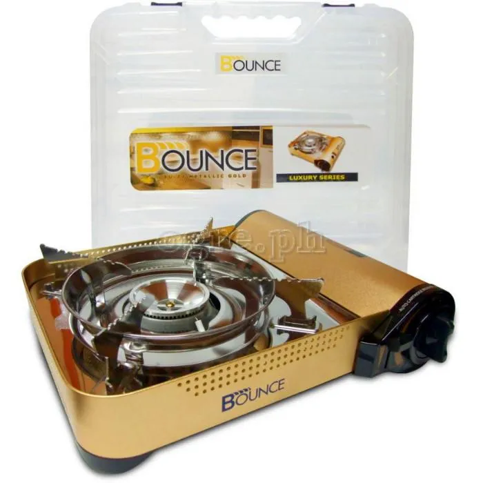 Bounce BU-77 Luxury Series Portable Butane Stove Metallic Gold | Lazada PH