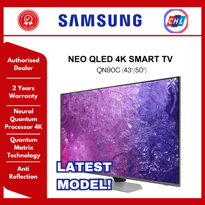 SAMSUNG NEO QLED 4K SMART TV QA-43QN90CAKXXM/QA-50QN90CAKXXM (43"/50 ...