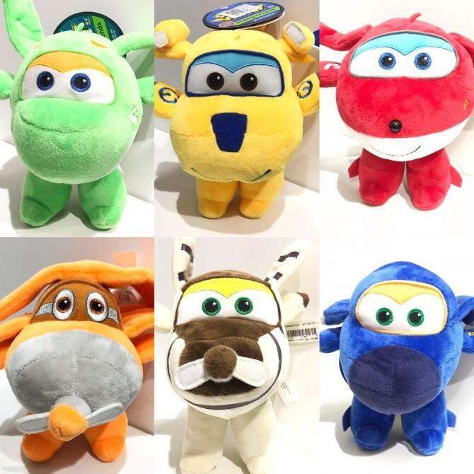 SUPERWINGS PLUSH TOYS ORIGINAL FROM AULDEY - BONEKA FIGUR SUPER WINGS ...