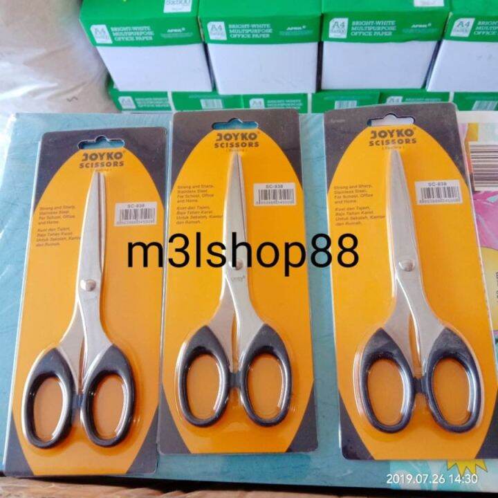 gunting joyko sc 838- 1 pcs | Lazada Indonesia