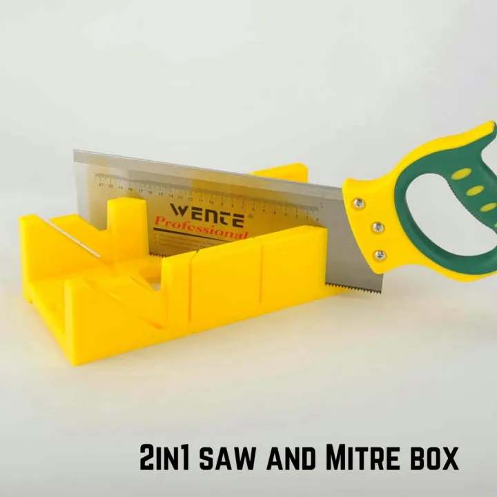 Mitre Box with Saw Clamping | Lazada PH