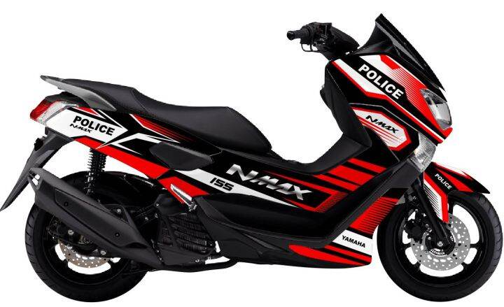 Decal Full Body Motor Yamaha Nmax Lama / Baru - OLD / NEW - The Police ...