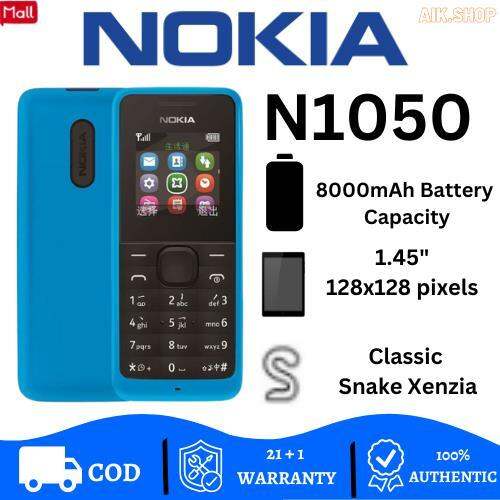 NEW! NOKIA 1050 FEATURED KEYPAD PHONE/ SINGLE SIM | Lazada PH