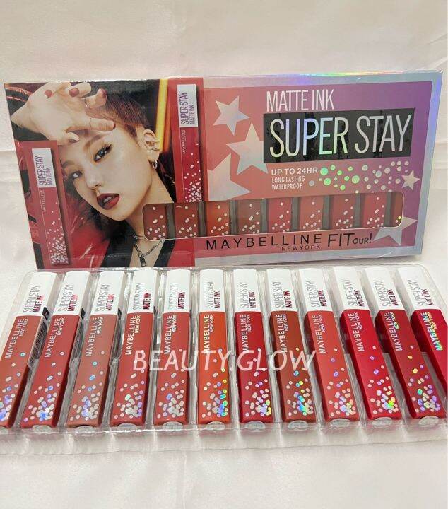 [SET ISI 12] Lipcream Maybelline SuperStay Matte Ink / Lipcream ...
