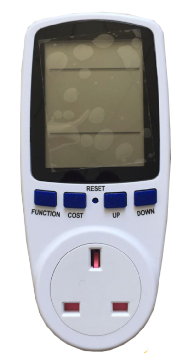 British Smart Home Plug And Socket Power Meter แรงดันไฟฟ้าพลังงาน ...