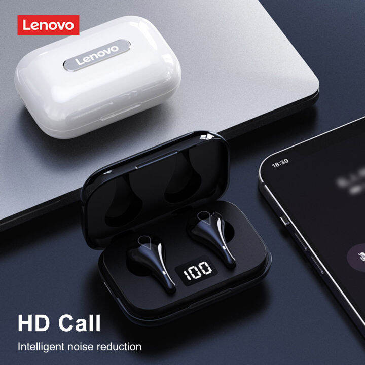 Lenovo LP3 Wireless BT 5.0 Earphones Waterproof TWS Headsets Low ...