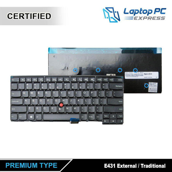LPCE Laptop Keyboard E431 Compatible with Lenovo ThinkPad T440 Series ...