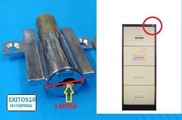 A-ZUM Cabinet Lock/filling cabinet lock/KUNCI KABINET | Lazada