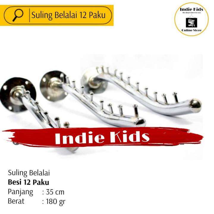 ( INDIE KIDS ) GANTUNGAN SULING TEMBOK 12 TITIK | Lazada Indonesia