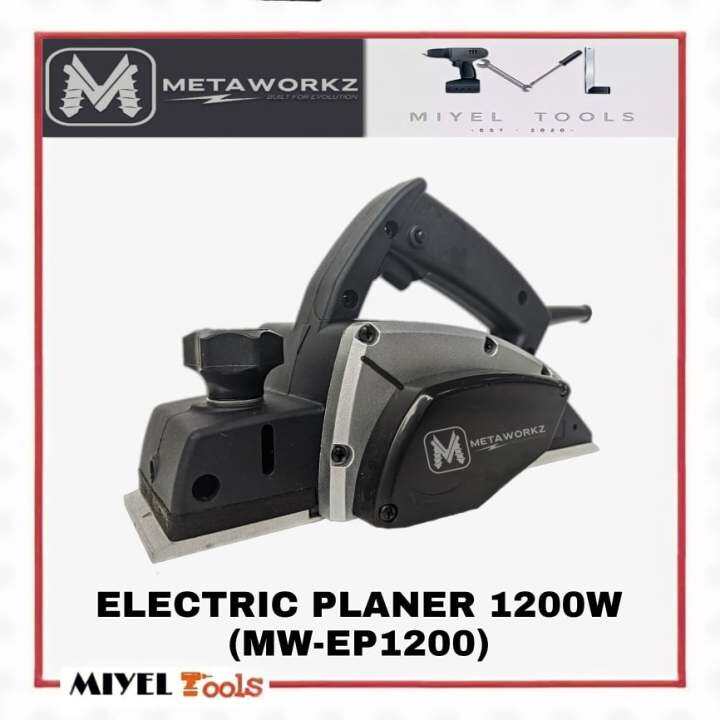 METAWORKZ 1200W Electric Planer (MW-EP1200) | Lazada PH