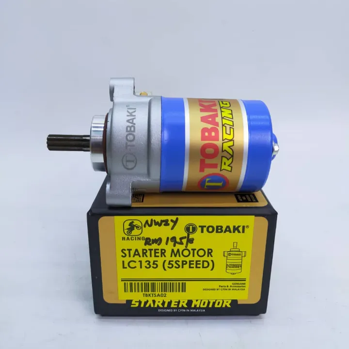 Tobaki Yamaha LC135 LC 135 135LC (5 Speed) Starting Starter Motor Assy ...