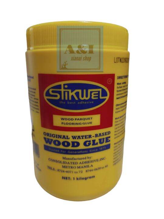 Stikwel Wood Parquet Flooring Glue Water Based Wood Glue - 250g / 1kg ...