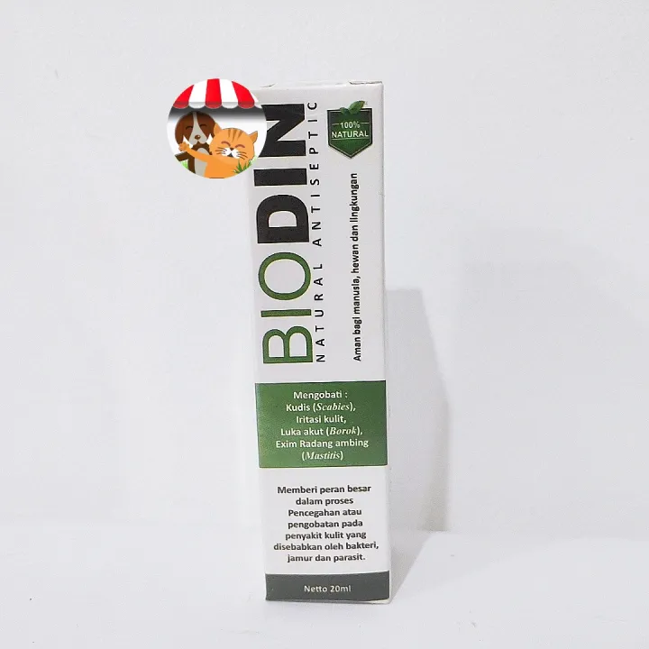 Biodin Antiseptik (Spray 20ml) - Antiseptik Hewan | Lazada Indonesia