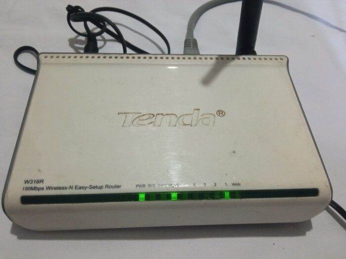 Tenda Wireless-N Router Broadband router W316R | Lazada Indonesia