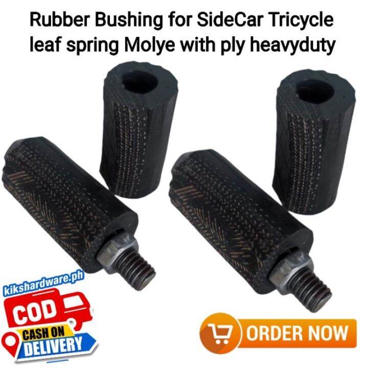 【New product】 Rubber Bushing for sidecar tricycle leaf spring molye ...