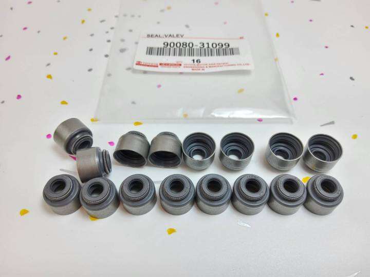 ซีลหมวกวาล์ว VIGO ปี 05-07 2.5D 1KD 2KD (ดีเซล) FORTUNER #90080-31099🧨🎆 ...