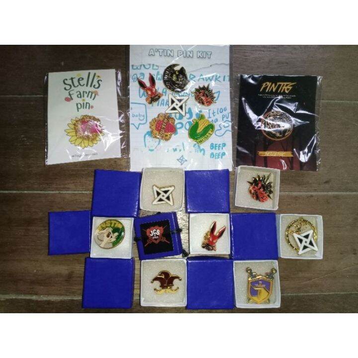 SB19 Houses and A'TIN Enamel Pin Unofficial Merch motor accesories ...