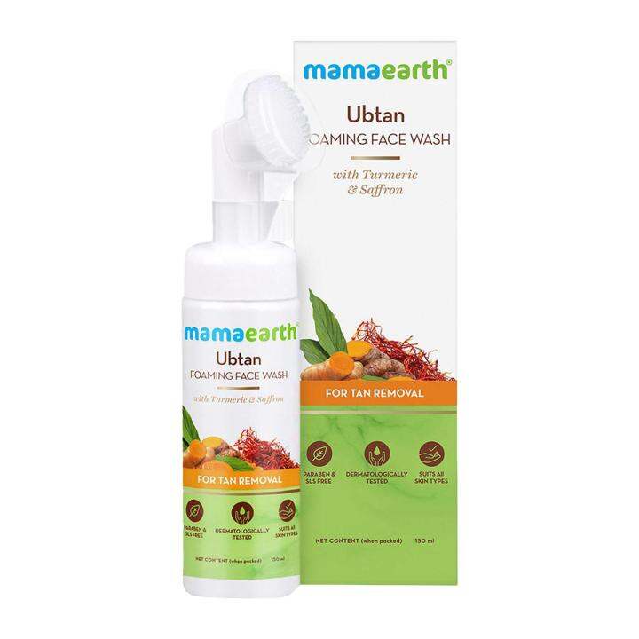 Mamaearth Ubtan Foaming Face Wash | Lazada Singapore