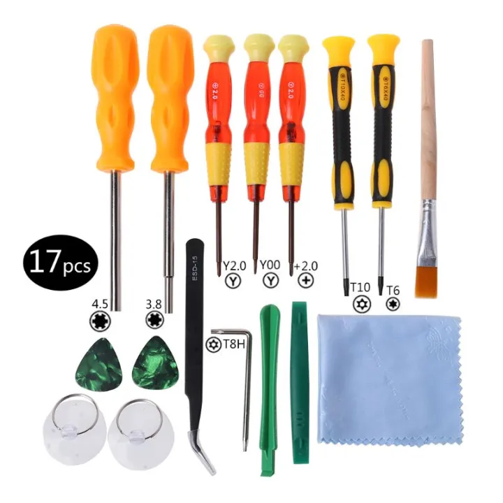 17 in 1 Triwing Screwdriver Game Bit Repair Tool Kit Full Security for ...