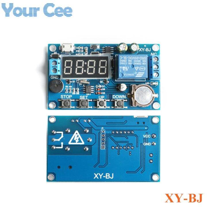 Real Time Timing Delay Timer Relay Module Dc5 60v Switch Control Board