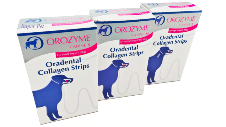Orozyme Oradental Collagen Strips for Dogs (Size S, M, L) | Lazada