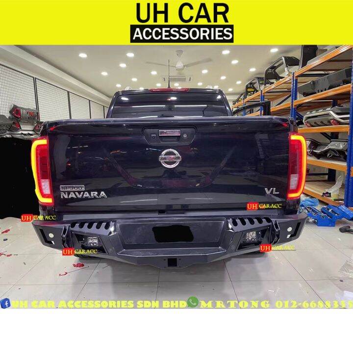 FORD RANGER T6 T7 T8 WILDTRAK FORCE OP STEEL REAR BUMPER BULL BAR | Lazada