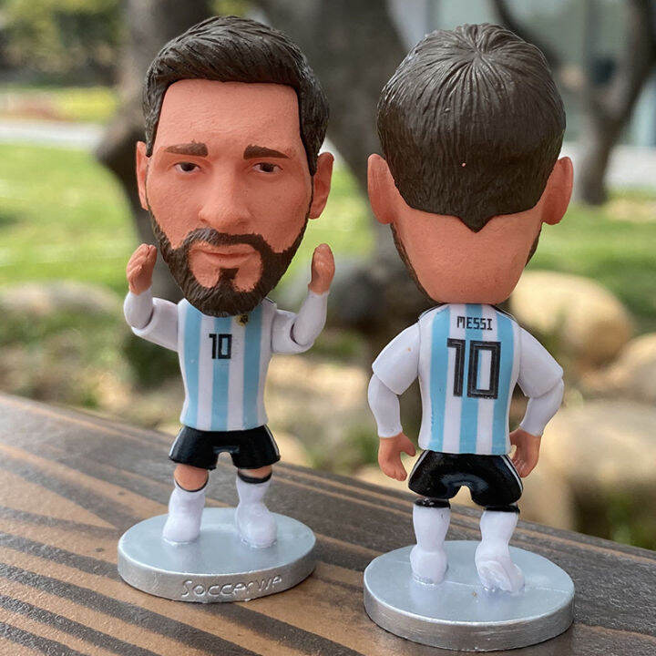 Figures Action Lionel Messi Kylian Mbappé Neymar Toy Collectiable Gift ...