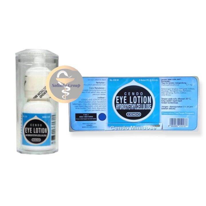 CENDO EYE LOTION Eye Drop Minidose | Obat Tetes Mata Kering Iritasi ...