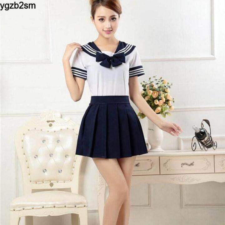 ygzb2sm Sissi 3Pcs Japanese School Uniforms Anime COS Sailor Suit JK ...