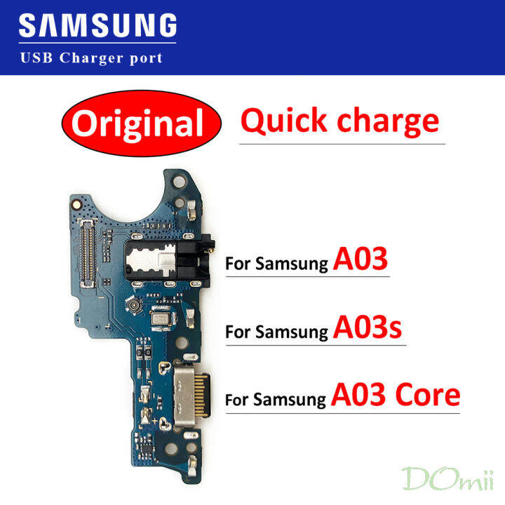 Original Charger Board PCB Flex For Samsung A03S A037 A037F SM-A037F A03 Core USB Port Connector ...