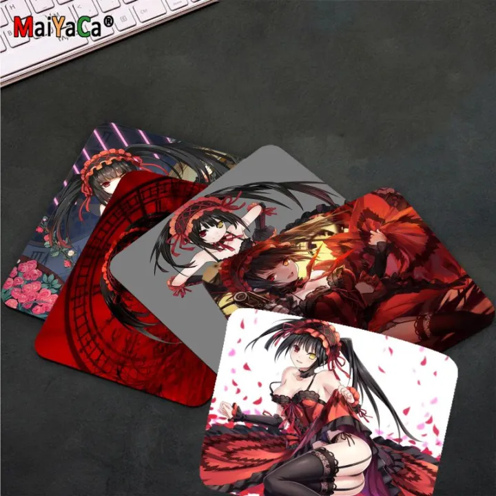 Anime DATE A LIVE Tokisaki Kurumi Gamer Mice Retail Small Rubber ...