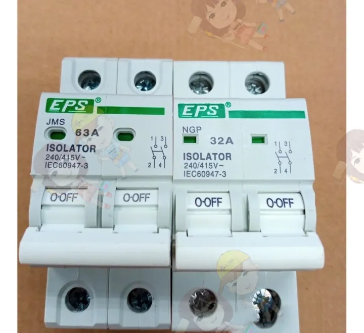 EPS Isolator 32A / 63A 2P Isolator | Lazada EPS Isolator 32A / 63A 2P Isolator | Lazada
