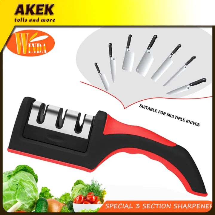 【spot】 Sharpeners Multifunction Handhold Kitchen Sharpener Sharpeners 3 ...