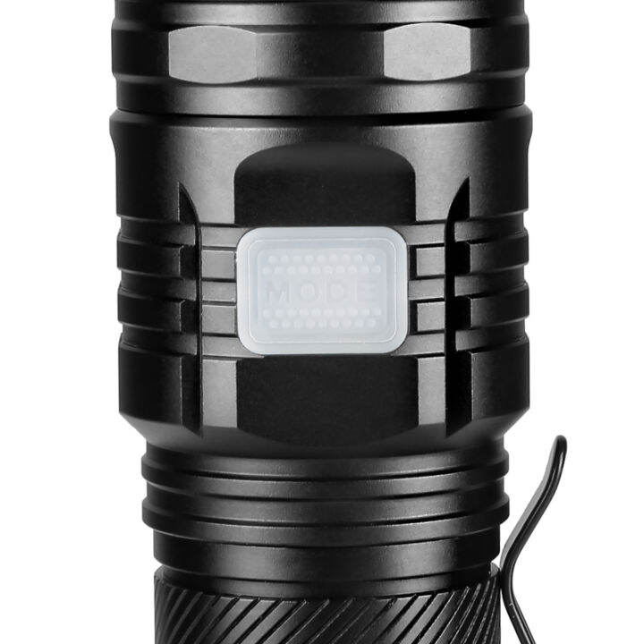 SupFire V8-S Xhp90 2300 Lumens ไฟฉายที่มีประสิทธิภาพ Led 36W 5โหมดซูม ...