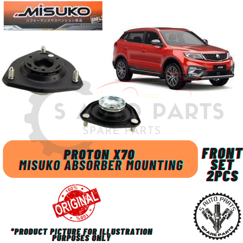 PROTON X70 (FRONT) ABSORBER MOUNTING & ABSORBER BEARING BRAND 100% ...