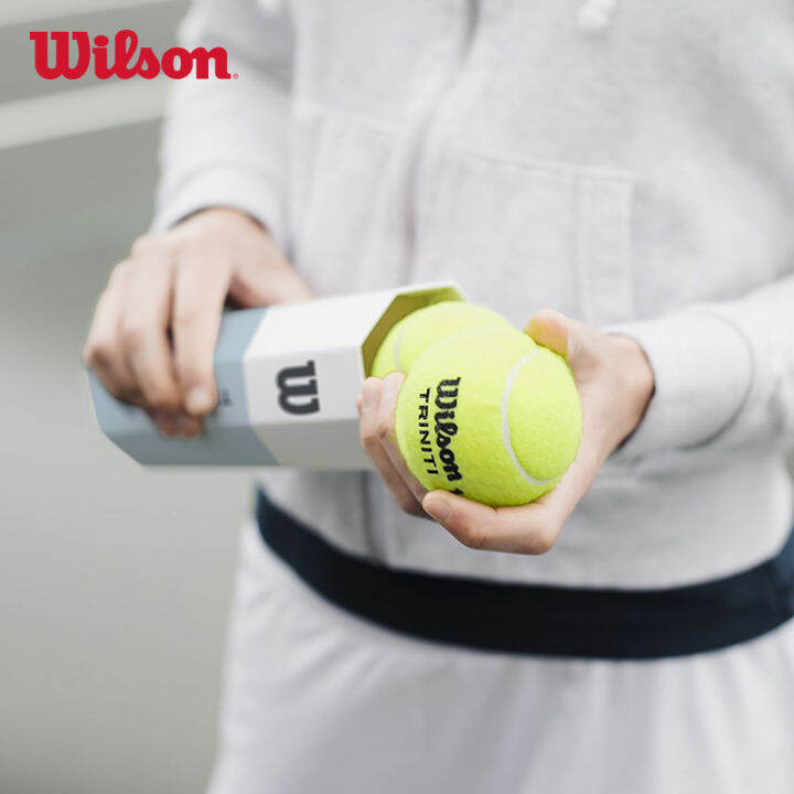 Wilson Wilson professional ball 3-pack tennis ball Triniti 3 Ball that ...