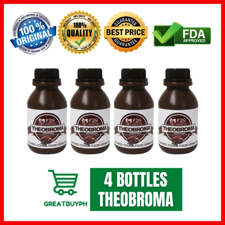 Theobroma Superfood 4 Bottles, For Diabetes, Stroke, High Blood ...