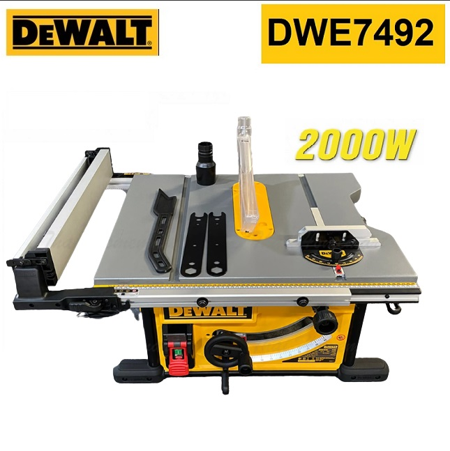 DEWALT โต๊ะเลื่อยวงเดือน10 รุ่น DWE7492, DWE7492A ในชุดแถมใบเลื่อยตัด ...