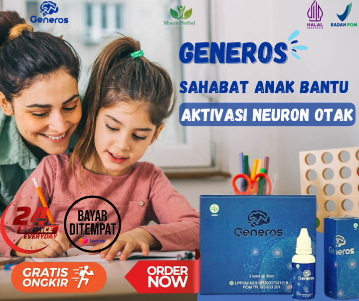 VITAMIN ANAK!!! GENEROS NUTRISI OTAK ANAK DALAM SETIP TETESNYA | Lazada ...