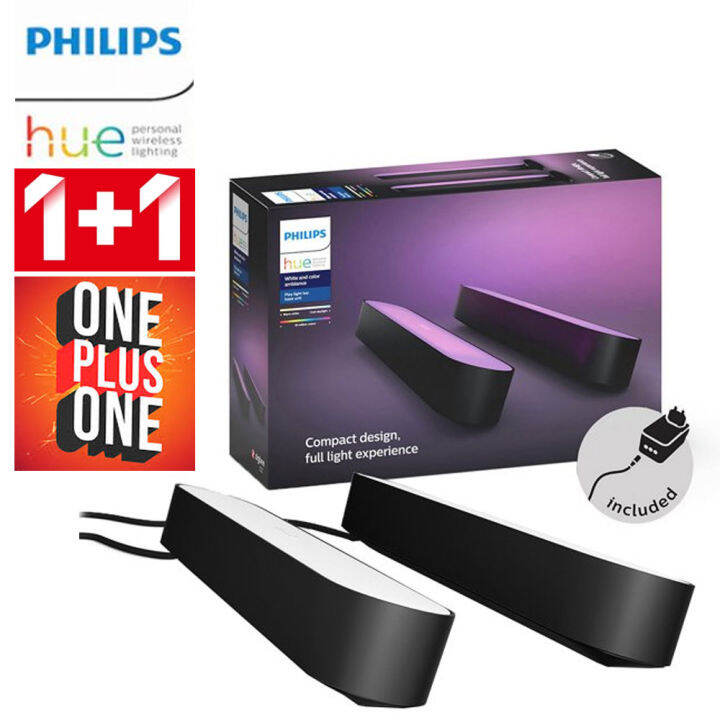 Philips Hue Play Bar Smart LED Bar Light Double Base Pack | Lazada PH