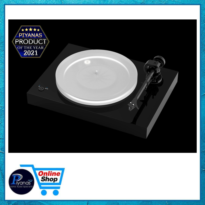 PROJECT X2 (พร้อมหัวเข็ม ORTOFON รุ่น 2M SILVER) (HIGH GLOSS BLACK ...